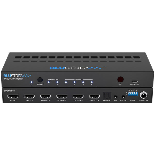 Blustream SP24AB-8K 4-Way 8K HDMI Splitter | Sound Group