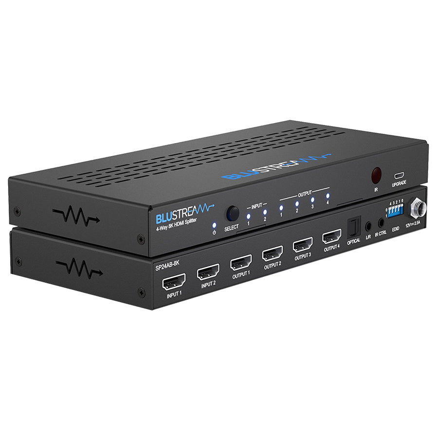 Blustream SP24AB-8K 4-Way 8K HDMI Splitter | Sound Group
